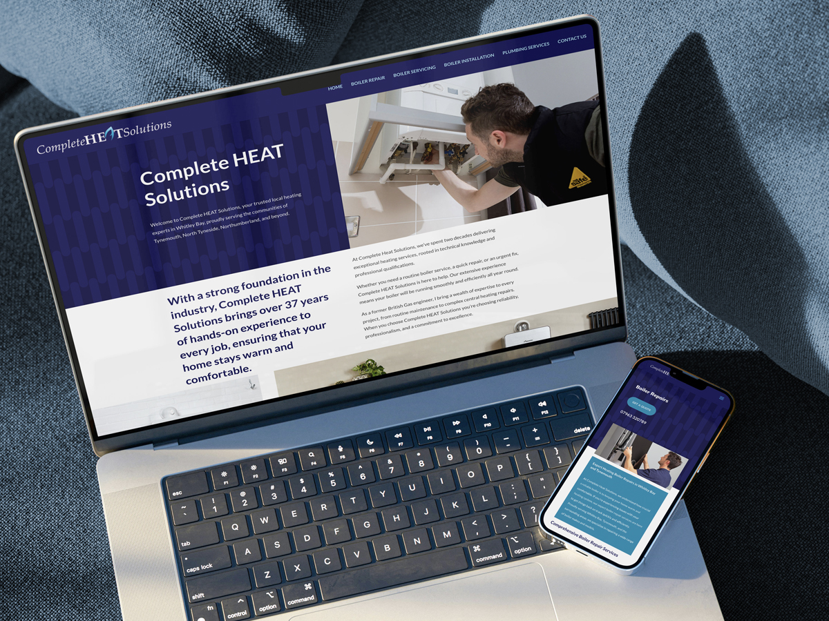 COMPLETE HEAT SOLUTIONS User-friendly website